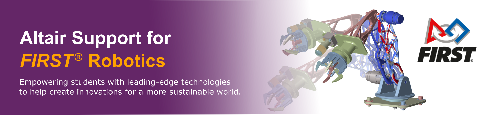 Altair Support for FIRST Robotics